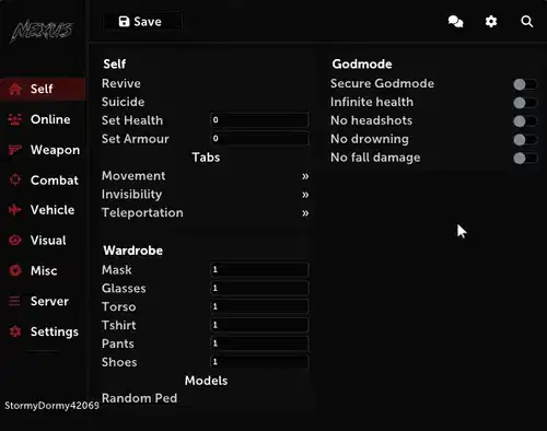 Nexus / Phaze Premium Lua Executor & Menu for FiveM - CheatVault