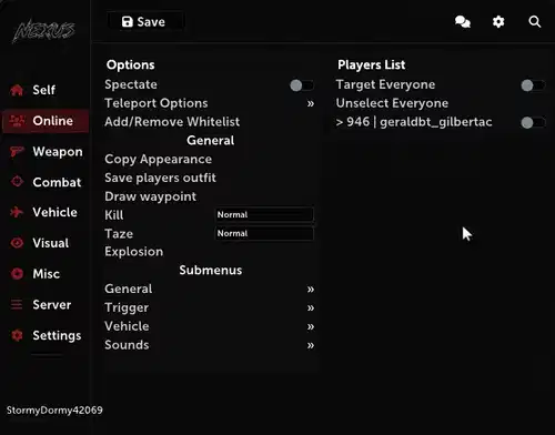 Nexus / Phaze Premium Lua Executor & Menu for FiveM - CheatVault