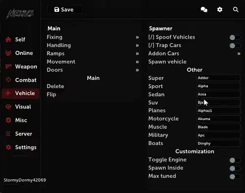 Nexus / Phaze Premium Lua Executor & Menu for FiveM - CheatVault