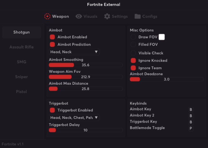 Buy DisconnectUndetected Fortnite Cheat | Aimbot | ESP | Loot 🎯 ...
