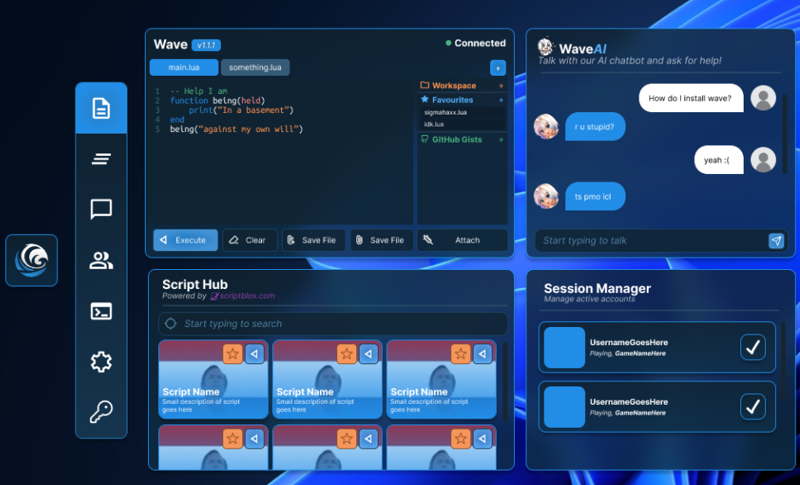 Wave Executor Powerful Exploits & Money Tools Roblox - CheatVault