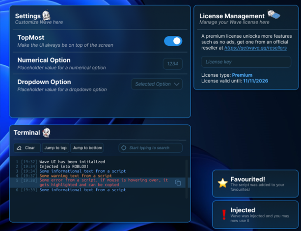 Wave Executor Powerful Exploits & Money Tools Roblox - CheatVault