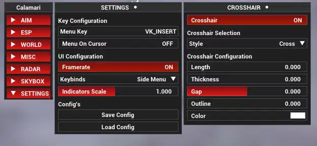 Buy Calamari Cheat, Pslient, Chams, Desync | Rust | CheatVault