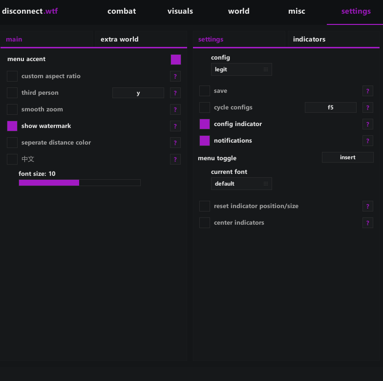 Buy Disconnect Internal Cheat, Pslient, Chams, Desync | Rust | CheatVault