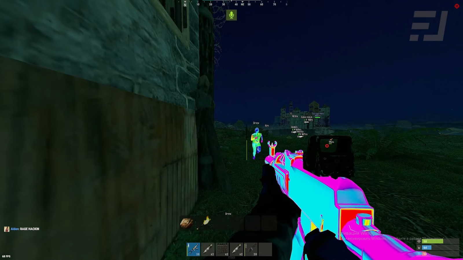 Fluent External For Rust Pslient Desync And Chams Cheatvault