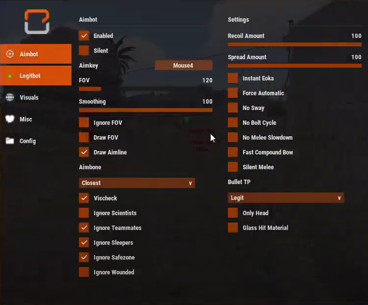 Buy Quantum Cheat, Pslient, Chams, Desync | Rust | CheatVault