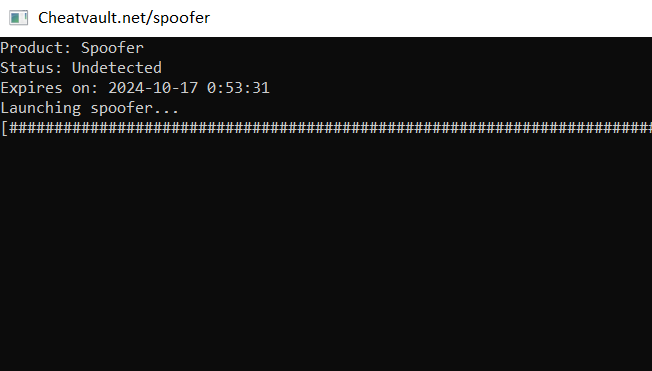 Buy Cheatvault HWID Spoofer Undetected EAC/BE 🔥