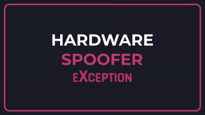 Buy Exception HWID Spoofer Undetected EAC/BE 🔥