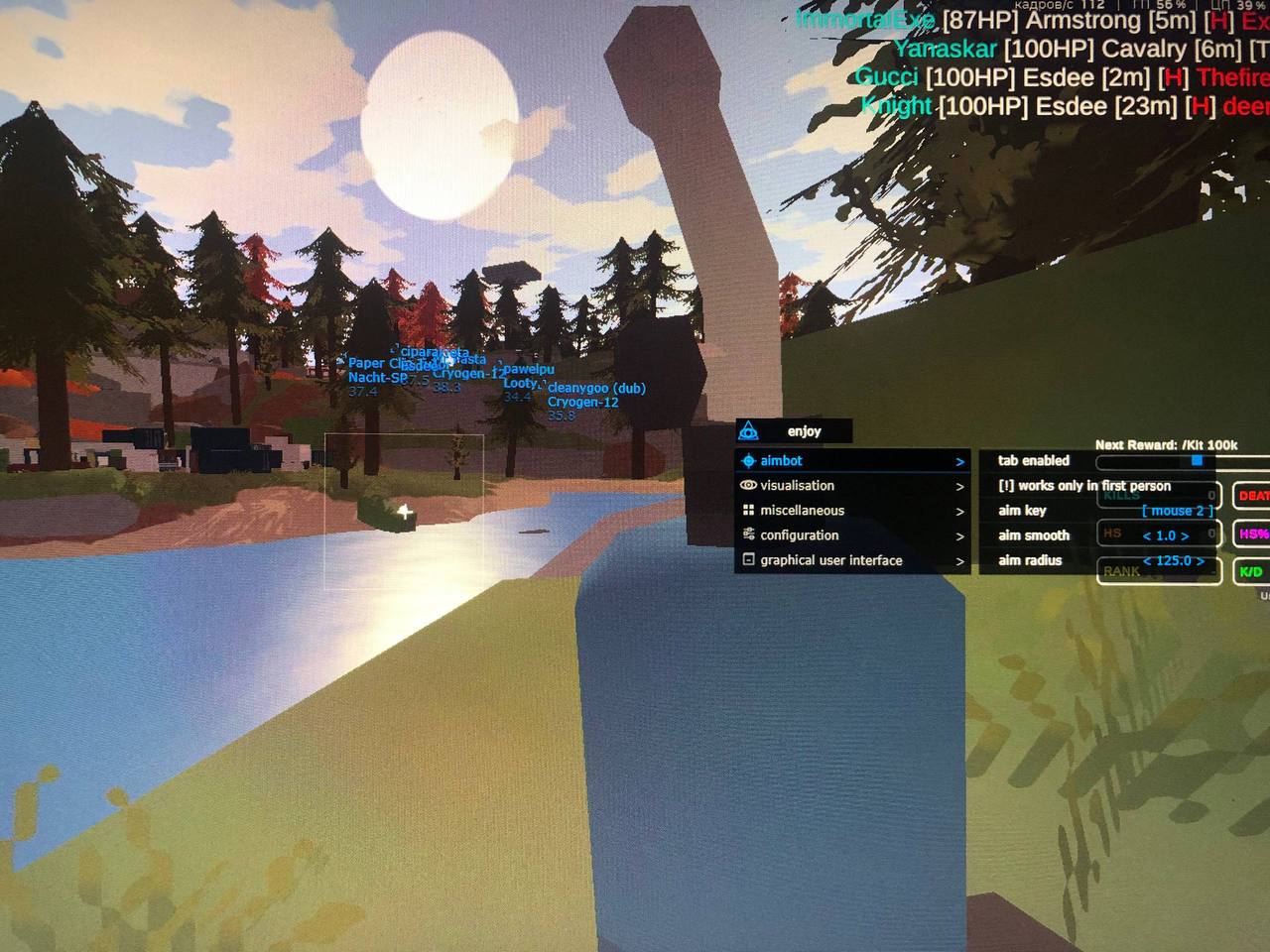 Hexwing – Smart Aimbot & Wallhack for Unturned - CheatVault