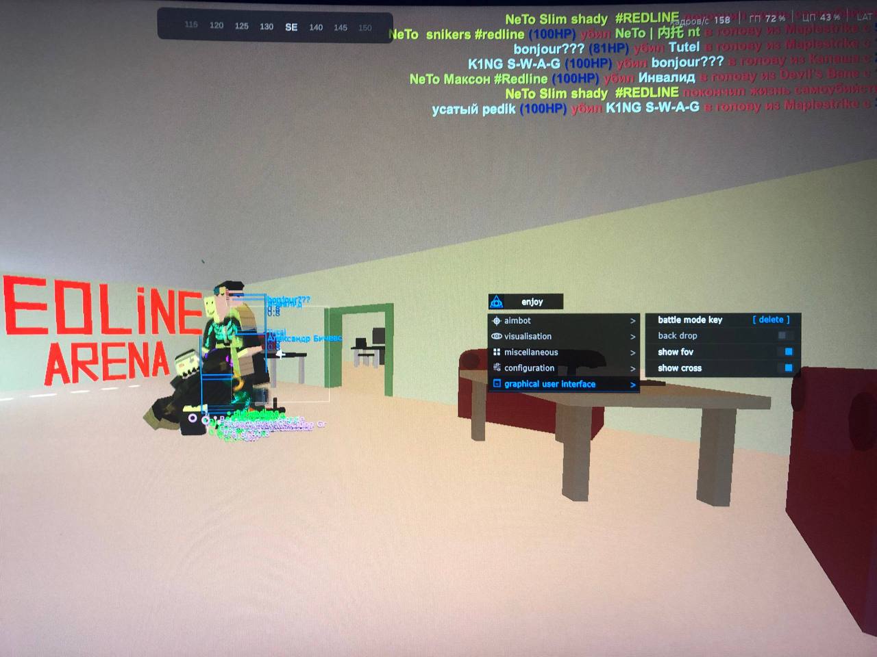 Hexwing – Smart Aimbot & Wallhack for Unturned - CheatVault