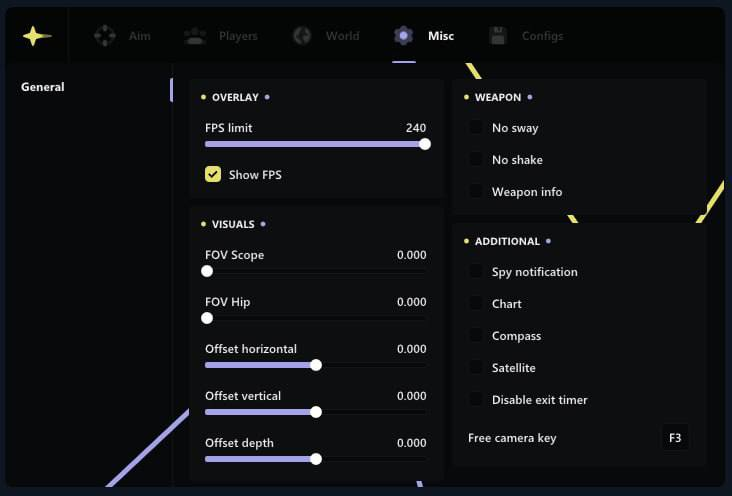 Serenity – Smart Aimbot & Wallhack for Unturned - CheatVault